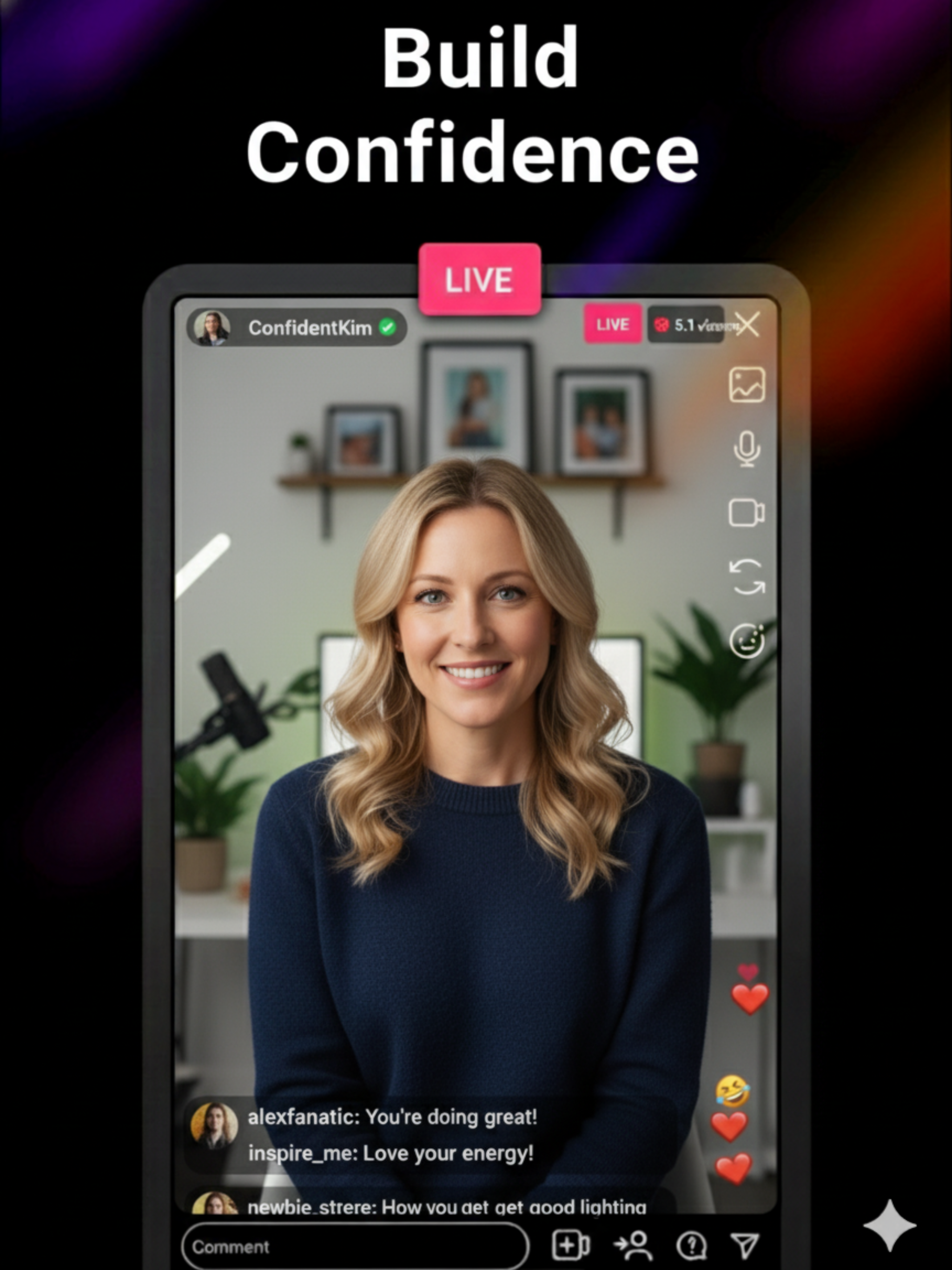 Parallel Live - Practice Streaming with AI Companions